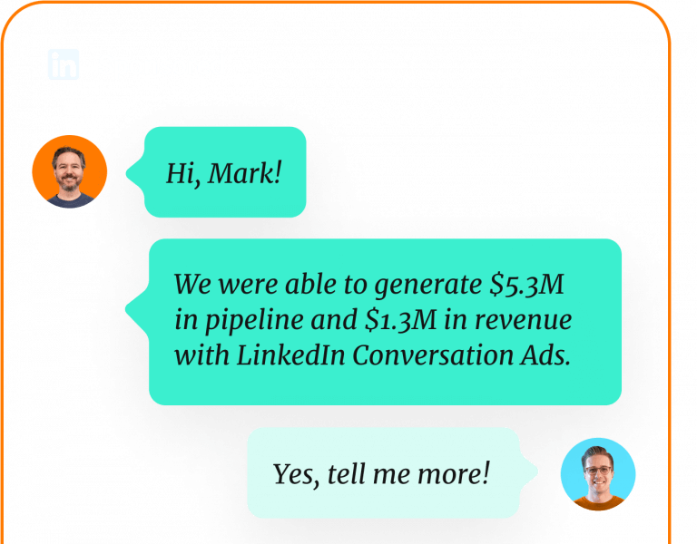 LinkedIn Conversation Ads: 3 Real-World Examples | Metadata.io