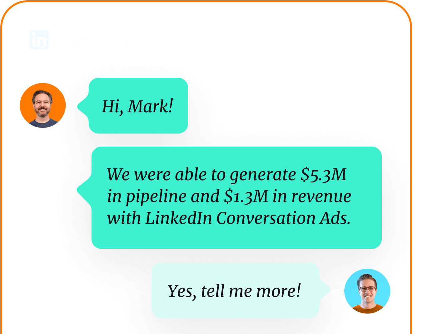 LinkedIn Conversation Ads: 3 Real-World Examples | Metadata.io