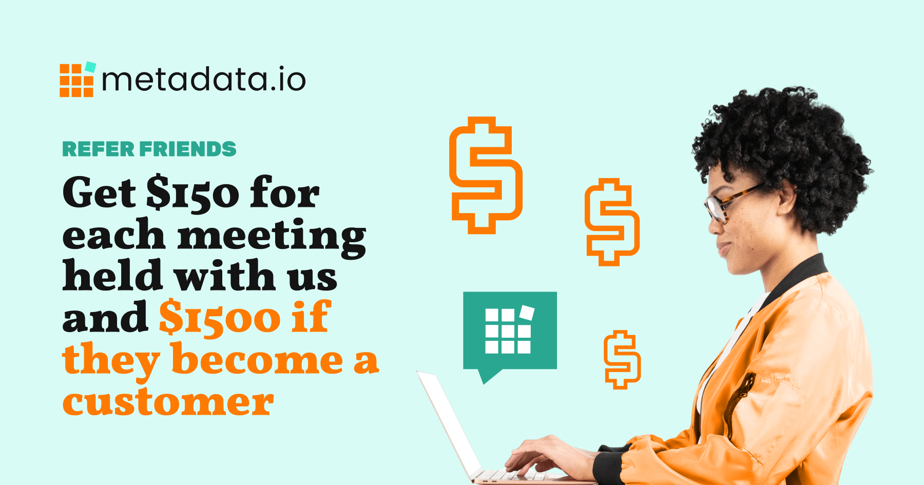 Referral Program | Metadata.io